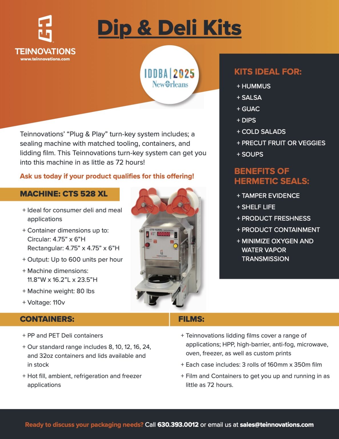 Dip & Deli Kits - Teinnovations